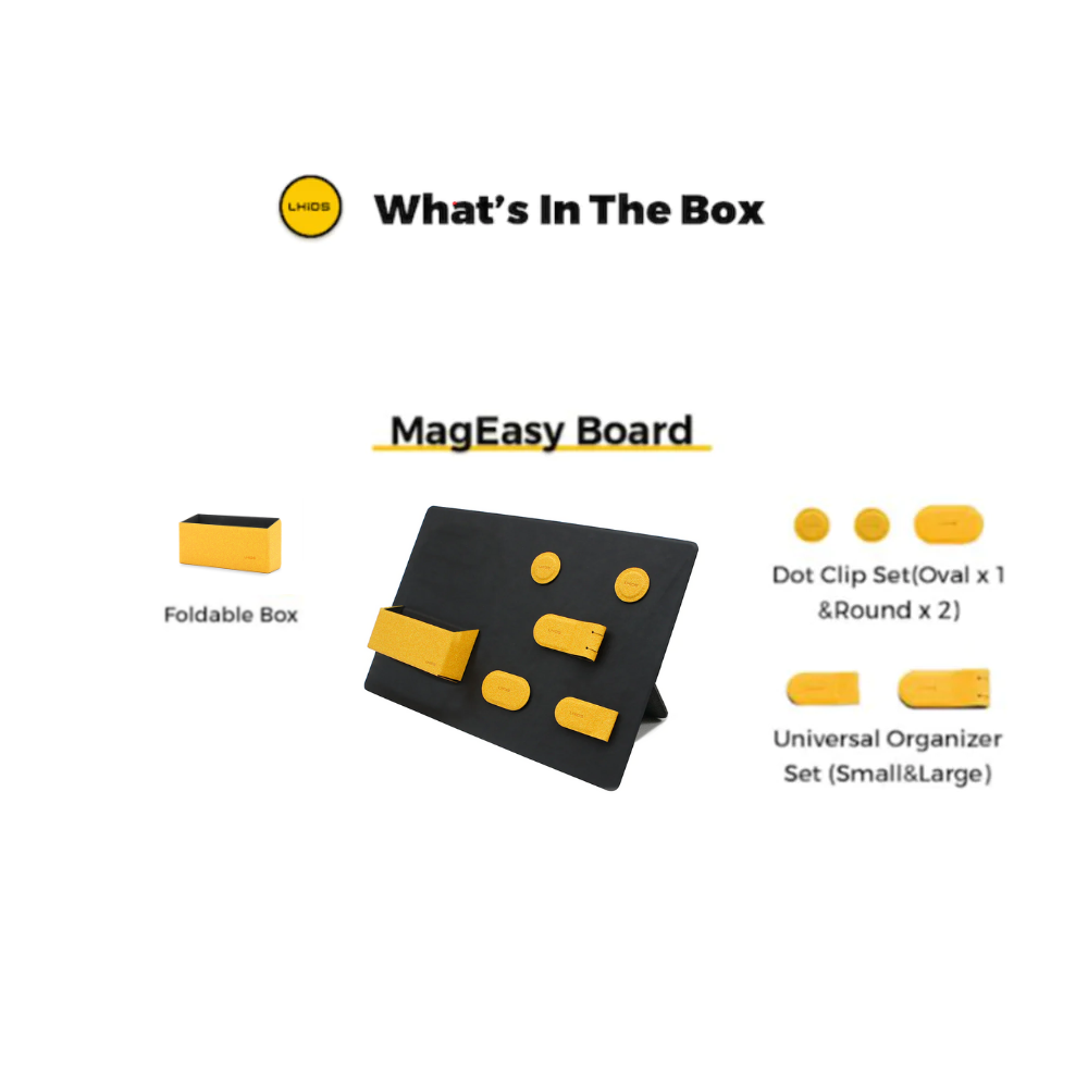 LHiDS Creative - MagEasy™ Magnetic Modular Organizing Board