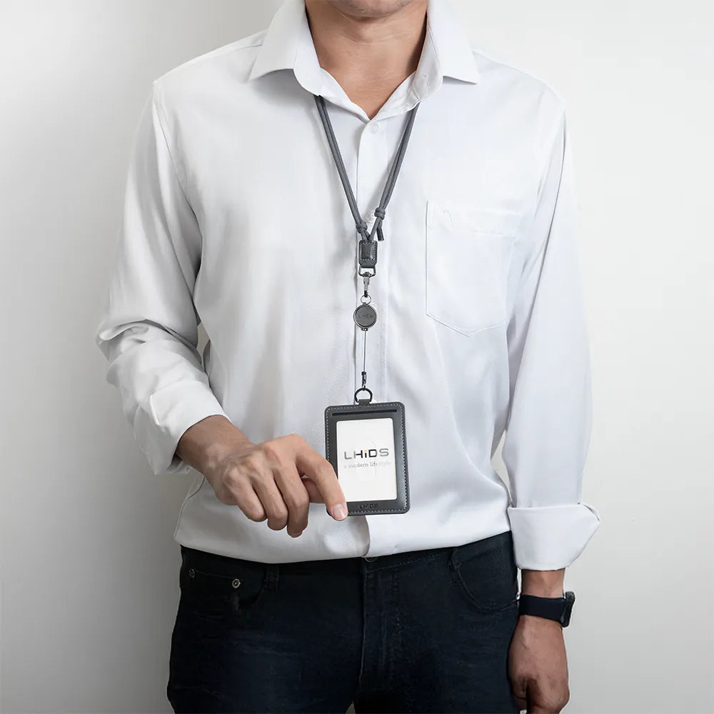 Elastic Swipe Badge Holder – LHiDS Creative